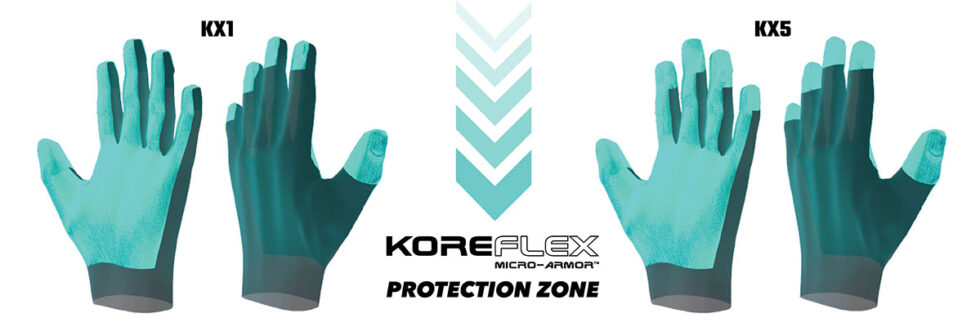 Leather Puncture Resistant Gloves w/ Koreflex II Micro-Armor - Damascus ...